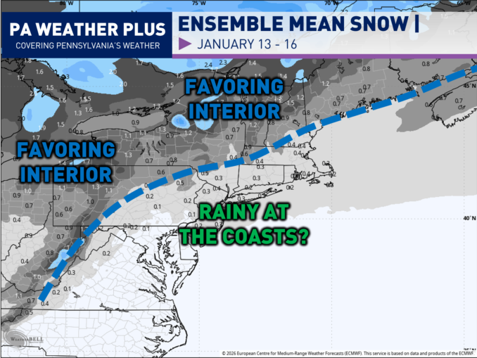 January Weather: From Thaws to Storms - PA Weather Plus