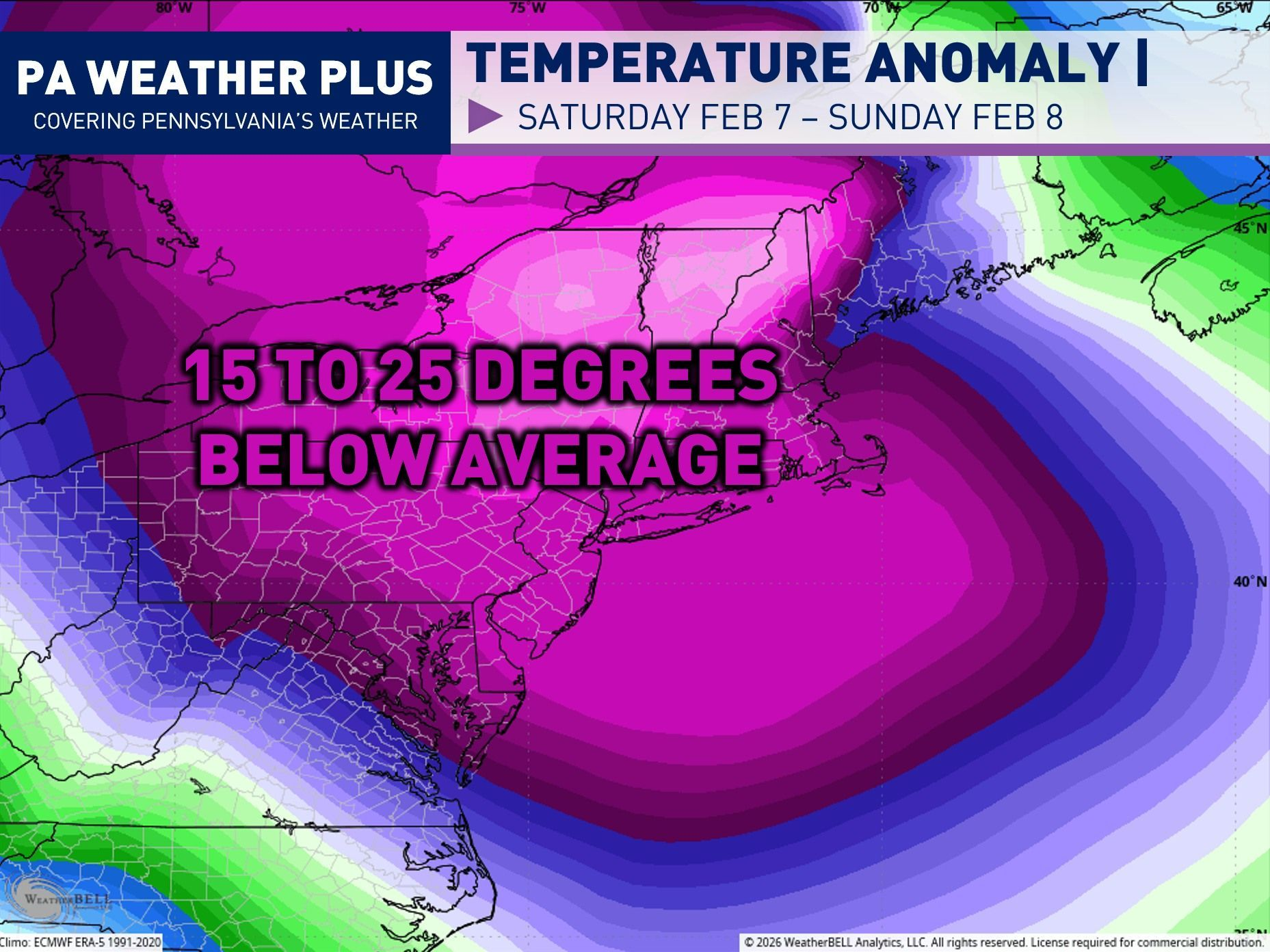 Incoming Clipper System + Arctic Blast for Pennsylvania: First Call ...